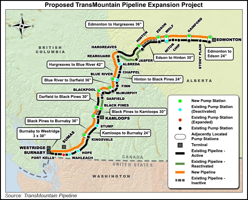 Canada to Take Over Trans Mountain Project to Guarantee Oilsands Conduit