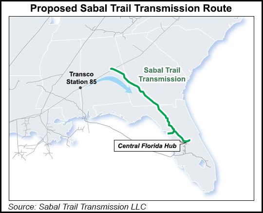 Sabal Trail Files For Project to Diversify Florida Gas Supply