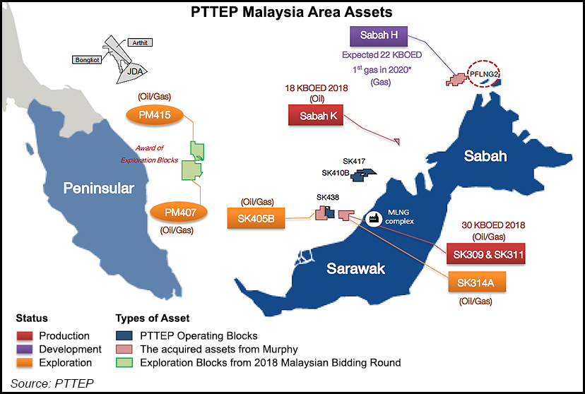 Latest Malaysia Offshore Natural Gas Discovery May Hold 2 Tcf