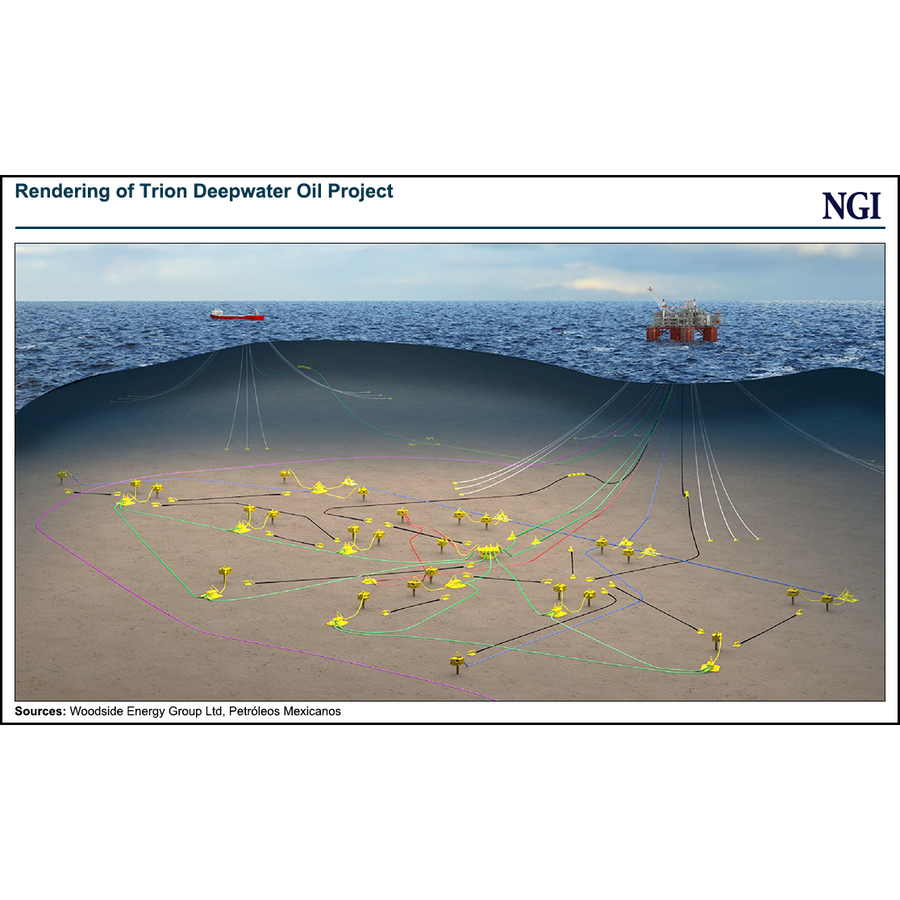 Woodside Advancing Mexico’s Trion Deepwater Oil, Natural Gas Project