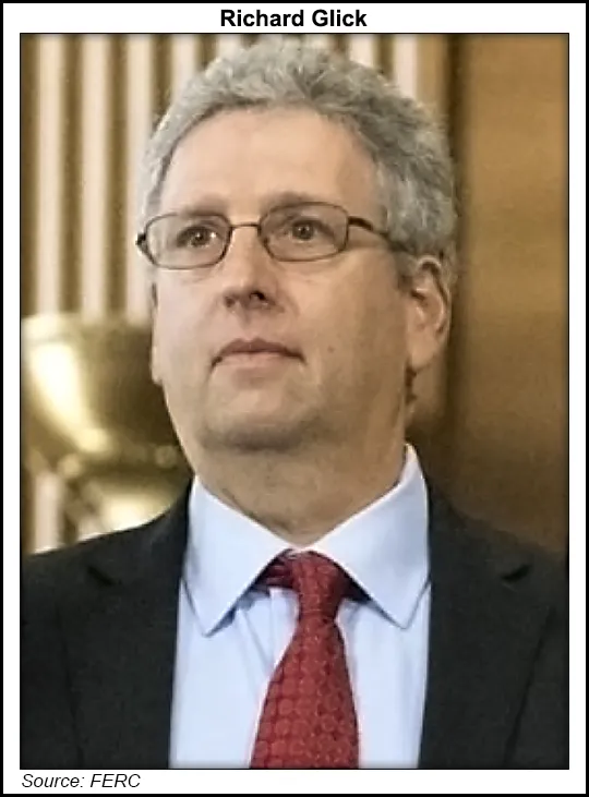Glick Sworn in at FERC; Chairman-to-be McIntyre Still on Sidelines