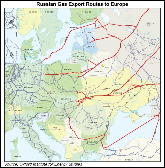 Ukraine Warns of Threat to European Natural Gas as Russian Forces Near ...