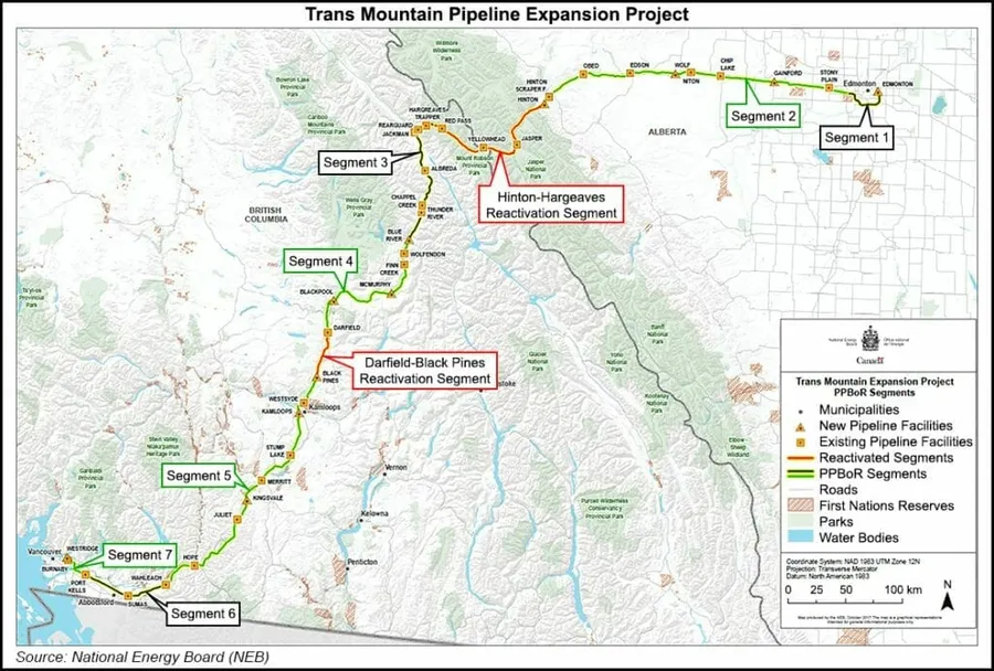 Trans Mountain Route Changes Said Favored by Native Tribes