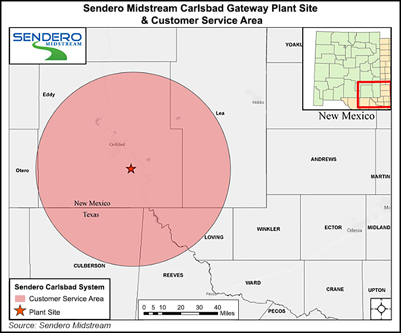 Sendero Proposing In-Basin Permian Natural Gas Pipeline
