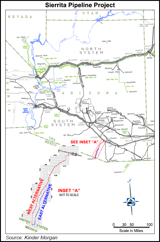KM's Sierrita Pipeline to Mexico Goes Forward With Local Mitigation