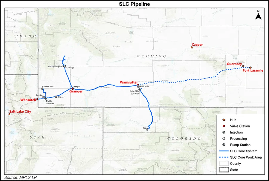 MPLX Testing Crude Transportation Capacity to Utah from Wyoming