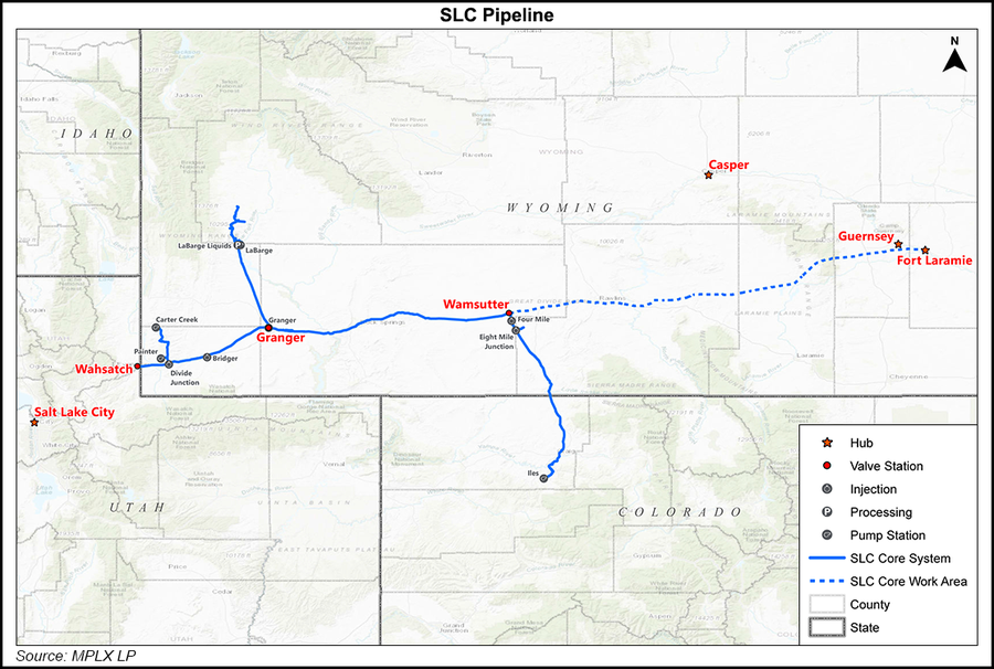 MPLX Testing Crude Transportation Capacity to Utah from Wyoming