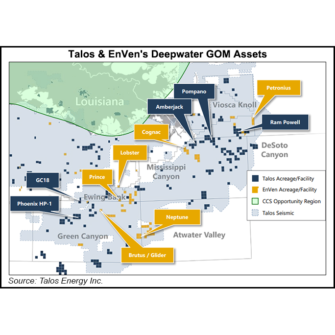 Talos Expanding Deepwater GOM Reach with EnVen