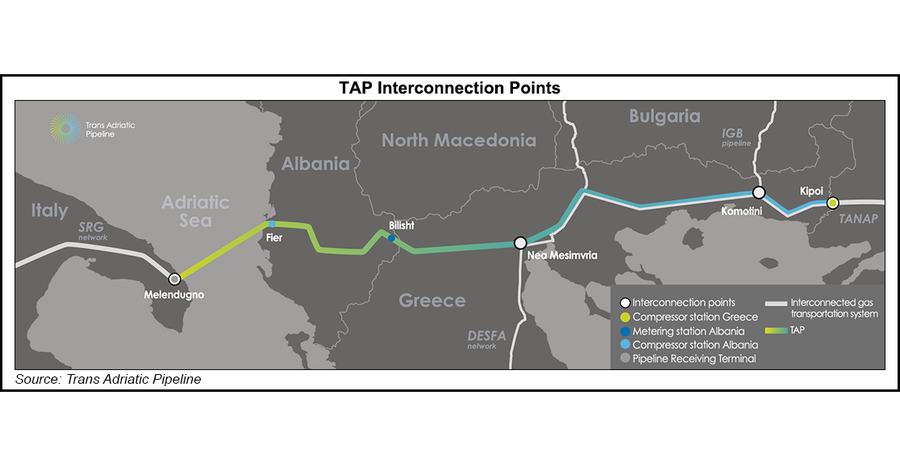 Initial Expansion of TAP Natural Gas System Launches Bid to Double ...