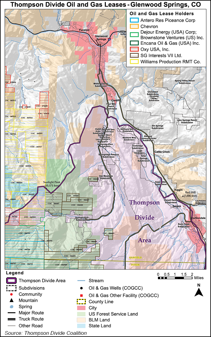 BLM Proposes Canceling Oil/Gas Leases in Colorado's Thompson Divide