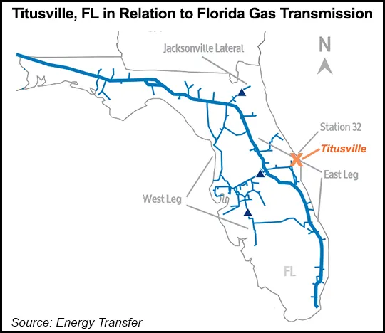 Florida Gas Transmission Florida Natural Gas Pipeline Map Printable