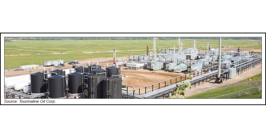 Tourmaline Contracting Natural Gas Flows from Western Canada to Gulf Coast