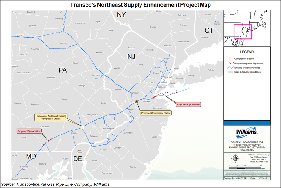 FERC Delays EIS for Transco's Northeast Supply Enhancement Project