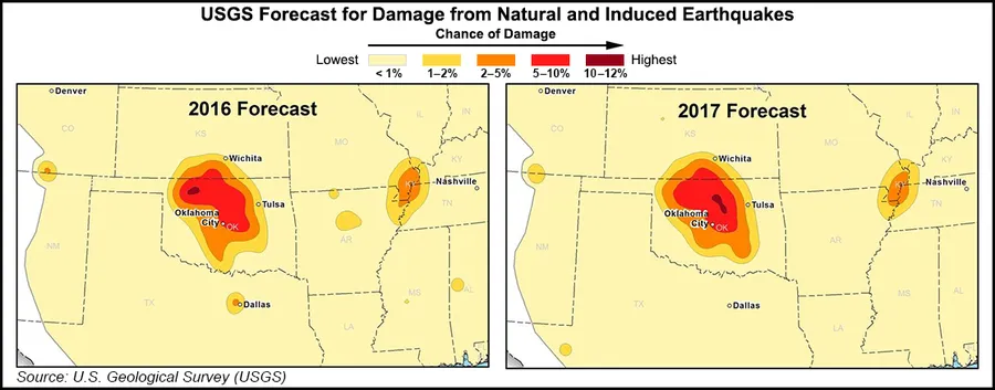 New Usgs Maps Identify Potential Groundshaking Hazards In 2023