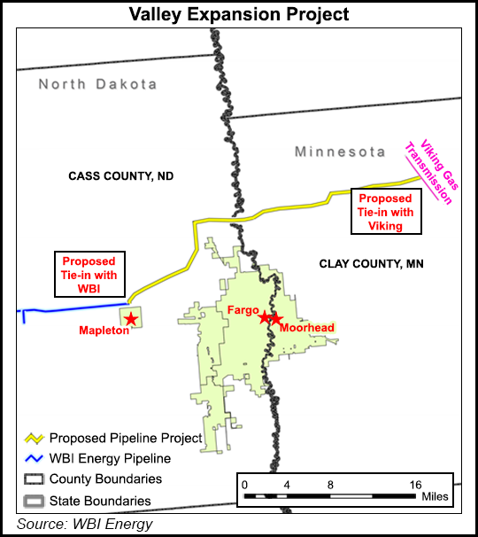 FERC Authorizes WBI Energy's Valley Expansion Project