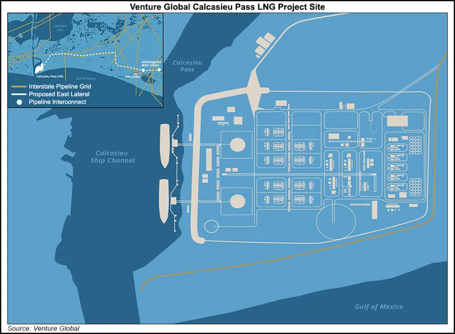 Venture Global Sanctions Calcasieu Pass LNG Terminal