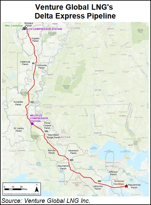 Venture Global Starts Regulatory Process for Fourth Natural Gas Export ...