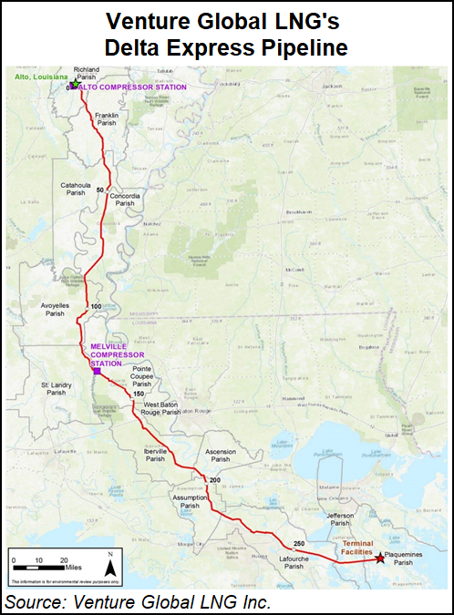 Venture Global Starts Regulatory Process for Fourth Natural Gas Export ...